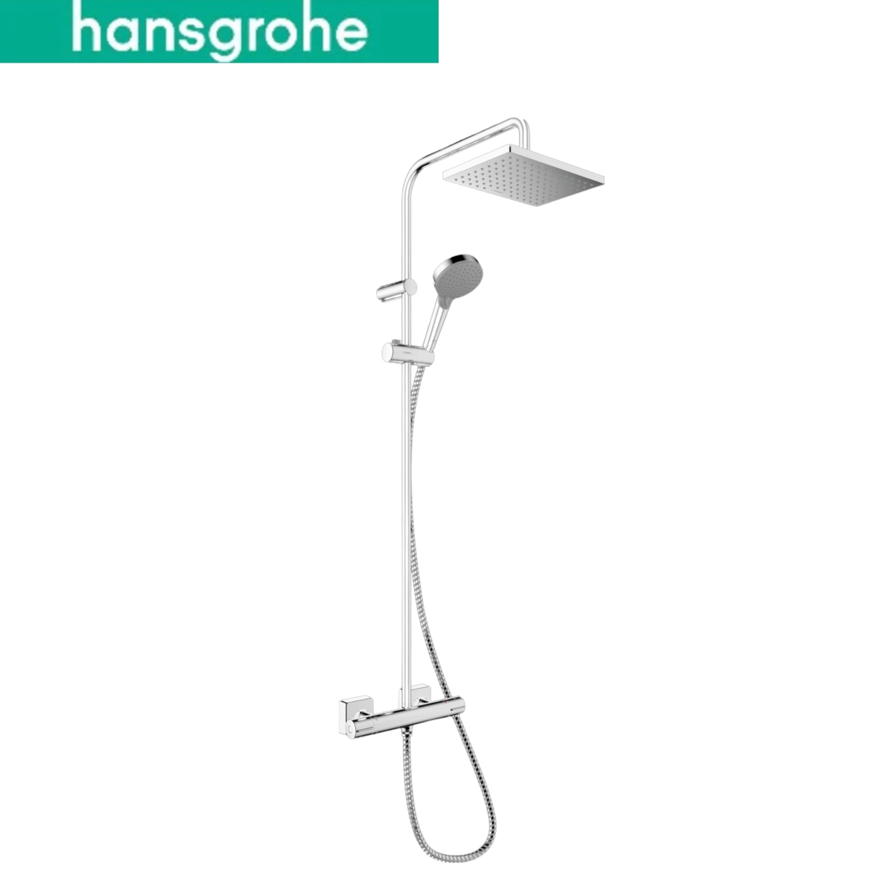 Hansgrohe Vernis Shape 230 一段式恆溫花灑組 26286000 26286000 26286670 — 好德 ...