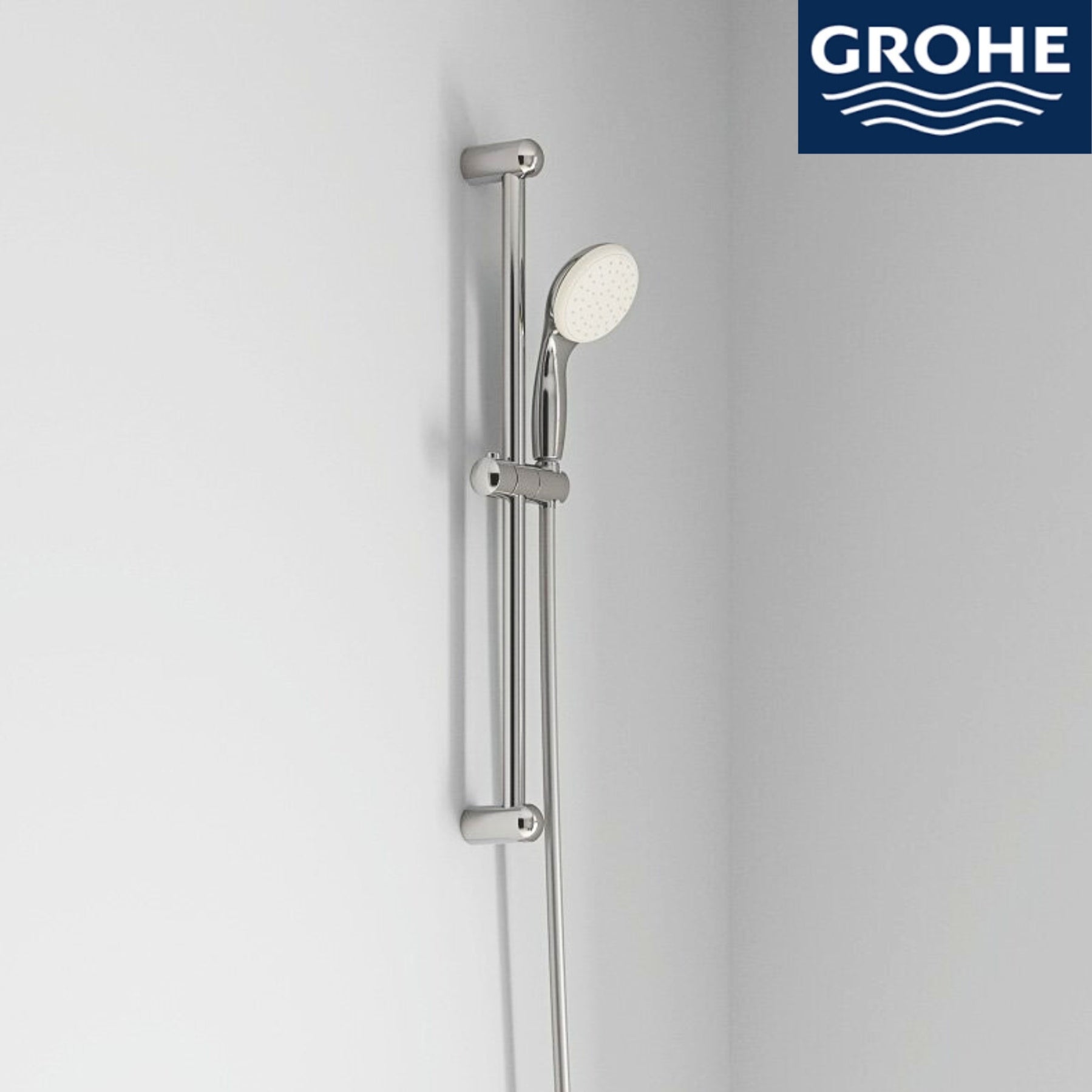 德國高儀 Grohe 500 恆溫龍頭浴杆組｜單出水 蓮蓬頭 浴杆 34793000 27853001 34793-27853001 — 好德 ...
