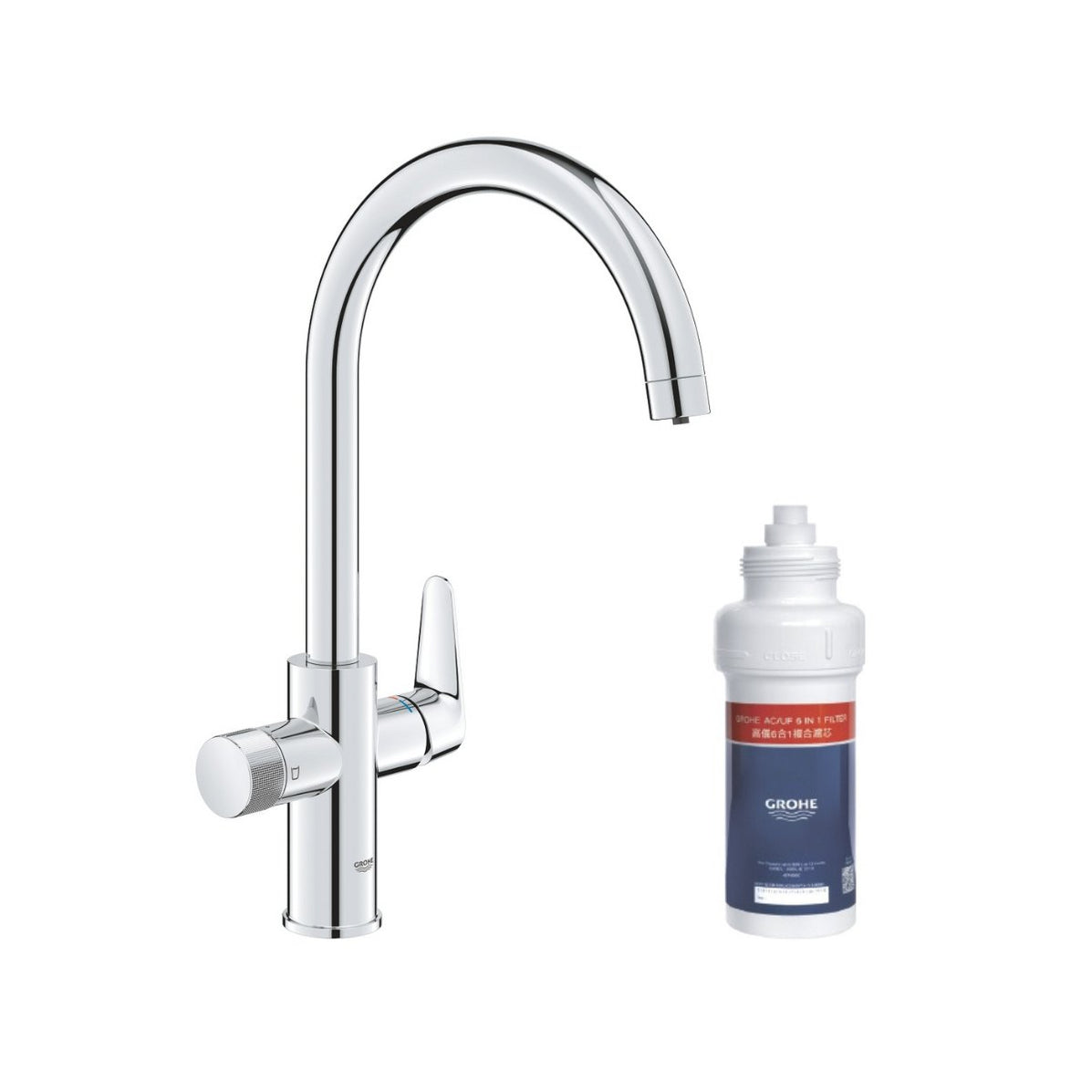 德國 Grohe BLUE® 3合1 淨水器｜三用龍頭 + 濾心 30580000 — 好德 Better Choice 廚衛精品