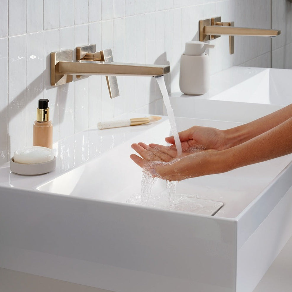 Hansgrohe Metropol 壁式面盆龍頭｜閥心另購 32526000 32526700 32526670 32526140 ...