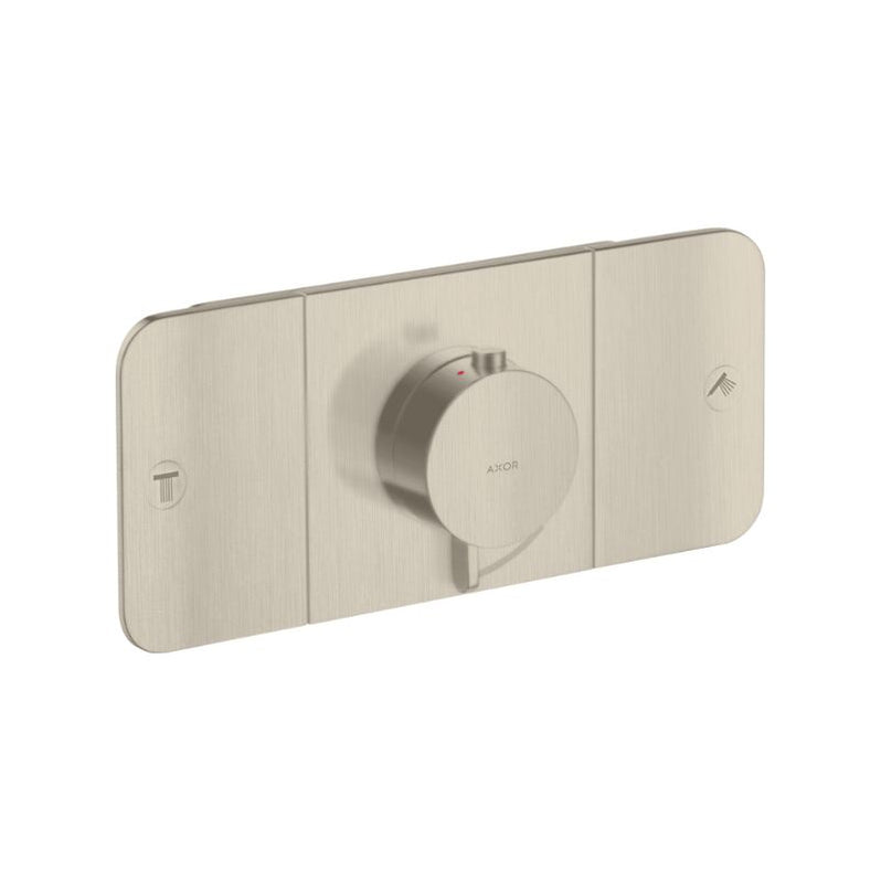 Axor One 埋壁式恆溫龍頭｜雙出水｜淋浴+蓮蓬頭 45712000 45712820 — 好德 Better Choice 廚衛精品