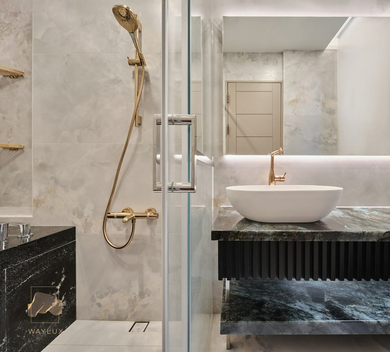 Hansgrohe Unica S 淋浴升降桿 - 含蛇管 28632340 28632000 28632670 28632700 ...