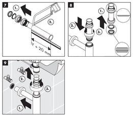 Hansgrohe 歐規排水管/T管/壁排T管 - 美型 52105000 52105670 52105140 52105340 ...