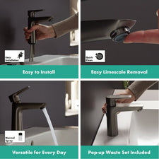 Hansgrohe Talis E 110 面盆龍頭｜德國製 71710340 71710000 71710670 71710700 — 好德 ...