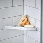 Hansgrohe AddStoris 浴室轉角置物架｜三角置物架｜角落置物架｜置物架｜可瀝水｜有客製色 41741000 41741340 ...