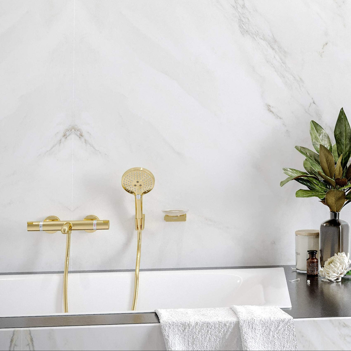 Hansgrohe Ecostat Comfort 恆溫龍頭｜雙出水｜13114 13114000 13114340 13114990 ...