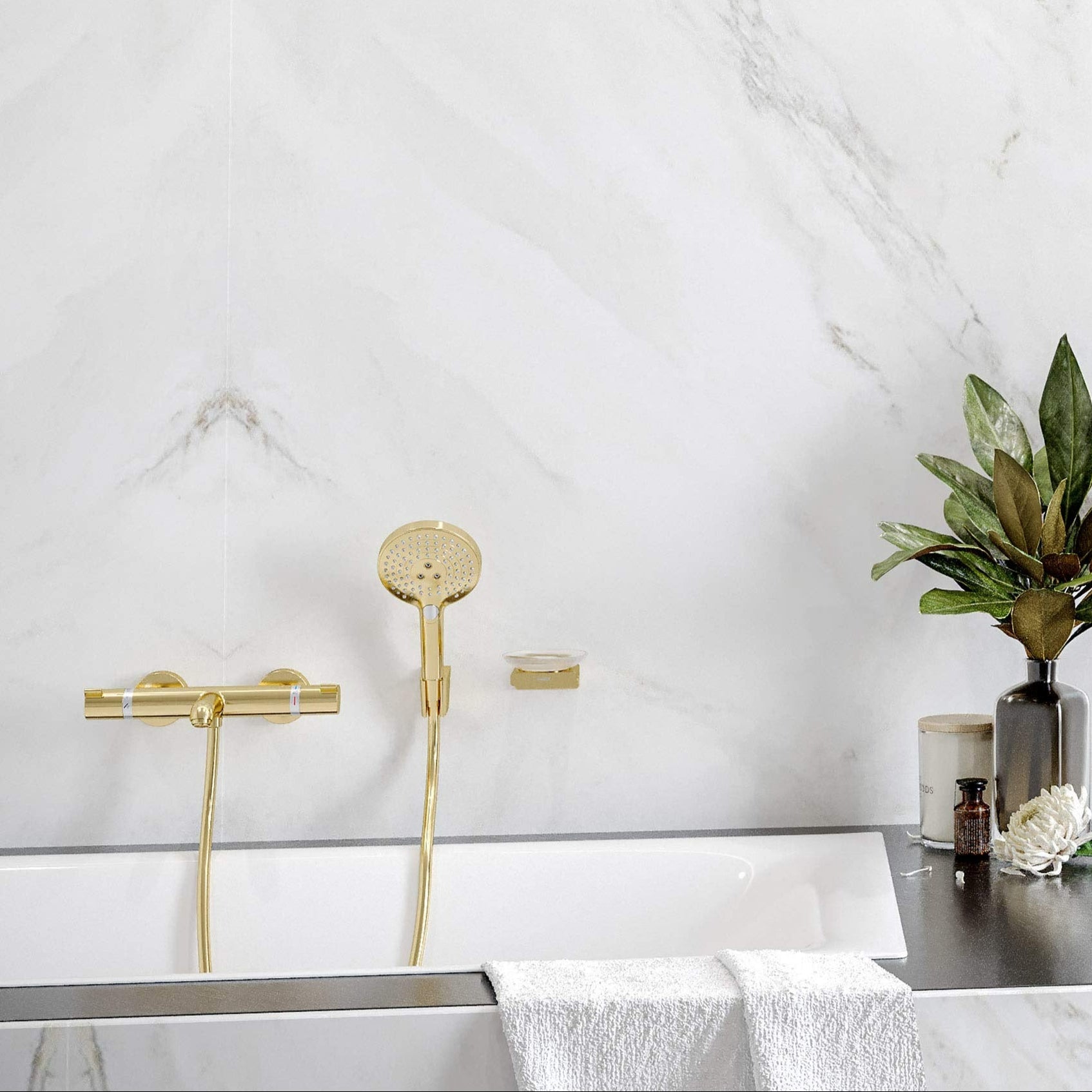 Hansgrohe Ecostat Comfort 恆溫龍頭｜雙出水｜13114 13114000 13114340 13114990 ...