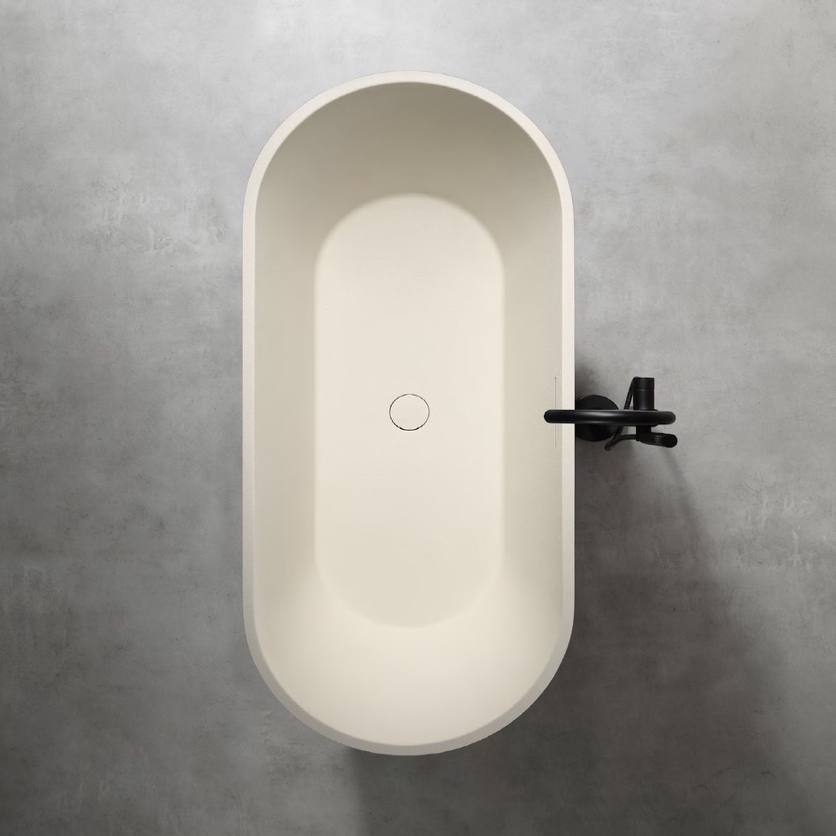 PA-D002 D0012 好德岩石紋耐磨浴缸｜橢圓形｜多色 岩鹽浴缸 D012-white D002-white D012-black ...