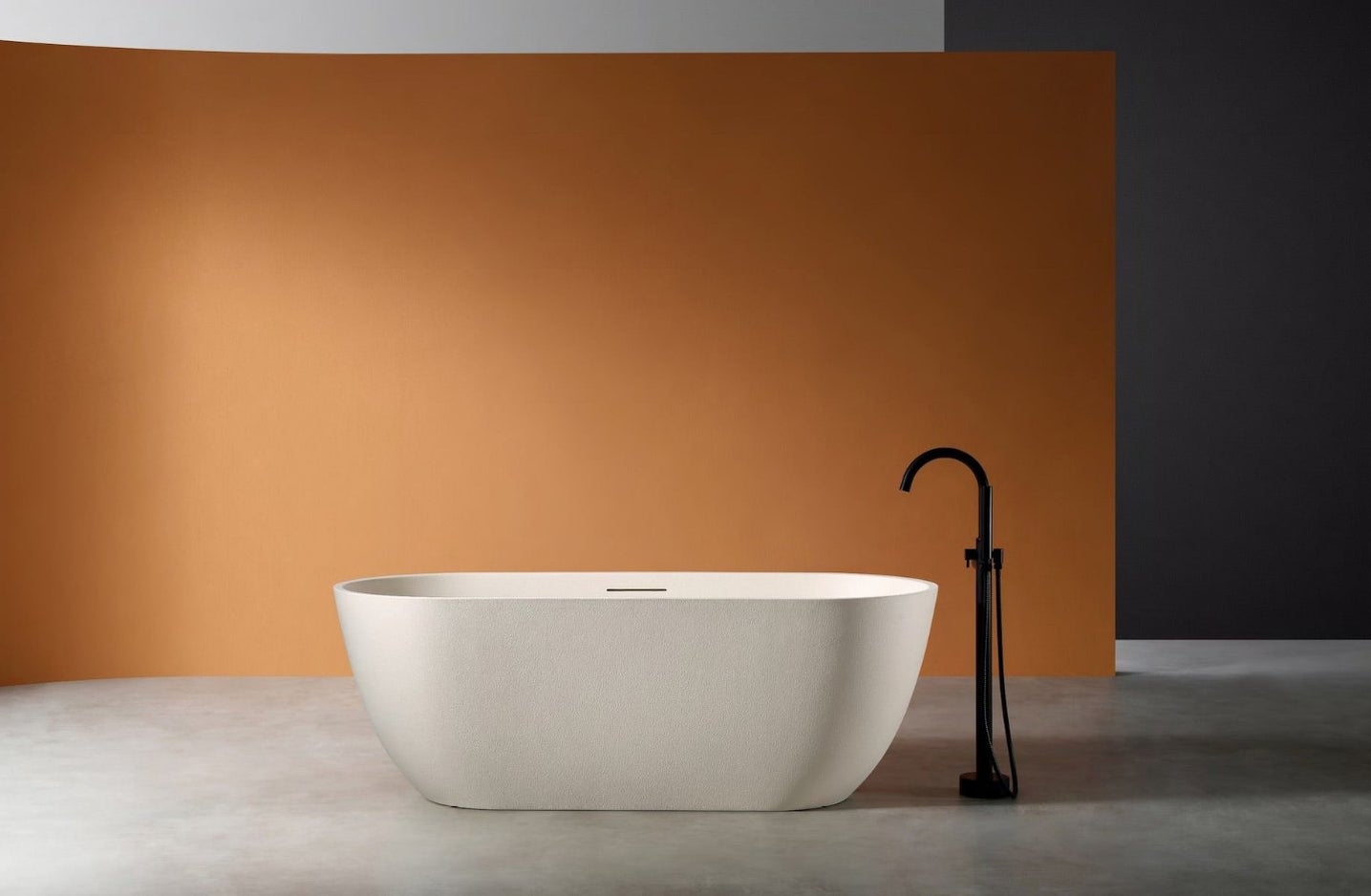 PA-D002 D0012 好德岩石紋耐磨浴缸｜橢圓形｜多色 岩鹽浴缸 D012-white D002-white D012-black ...