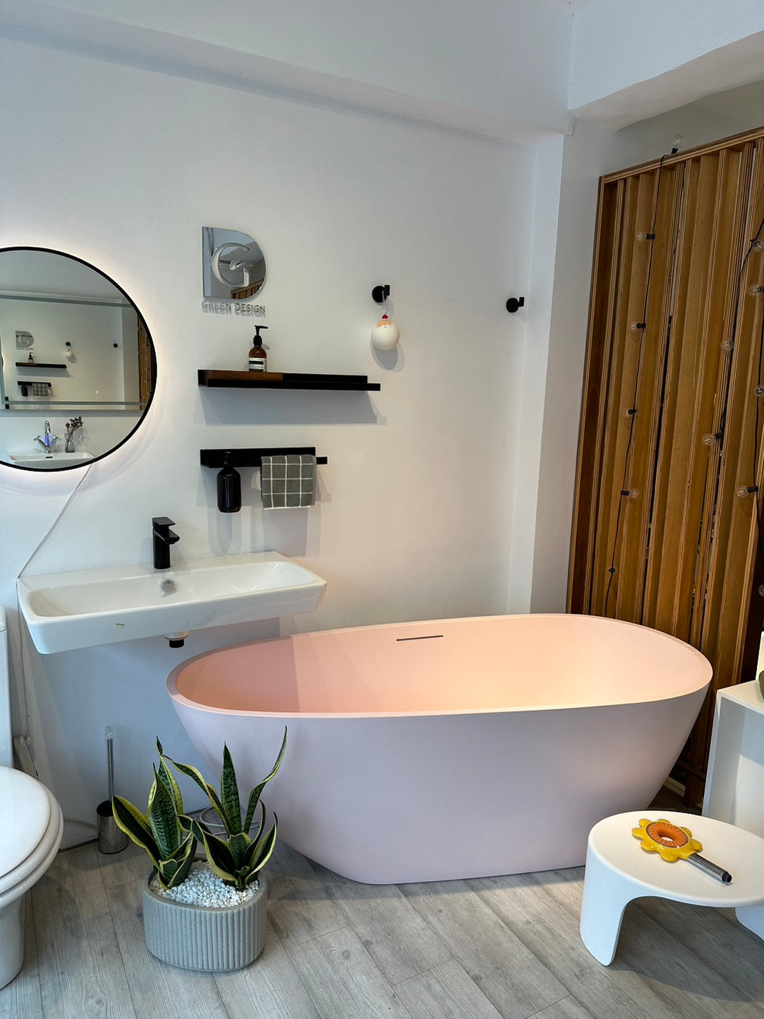 PA-D003 D013 好德岩石紋耐磨浴缸｜蛋形｜多色 D003-pink D013-pink D003-white D013-white ...