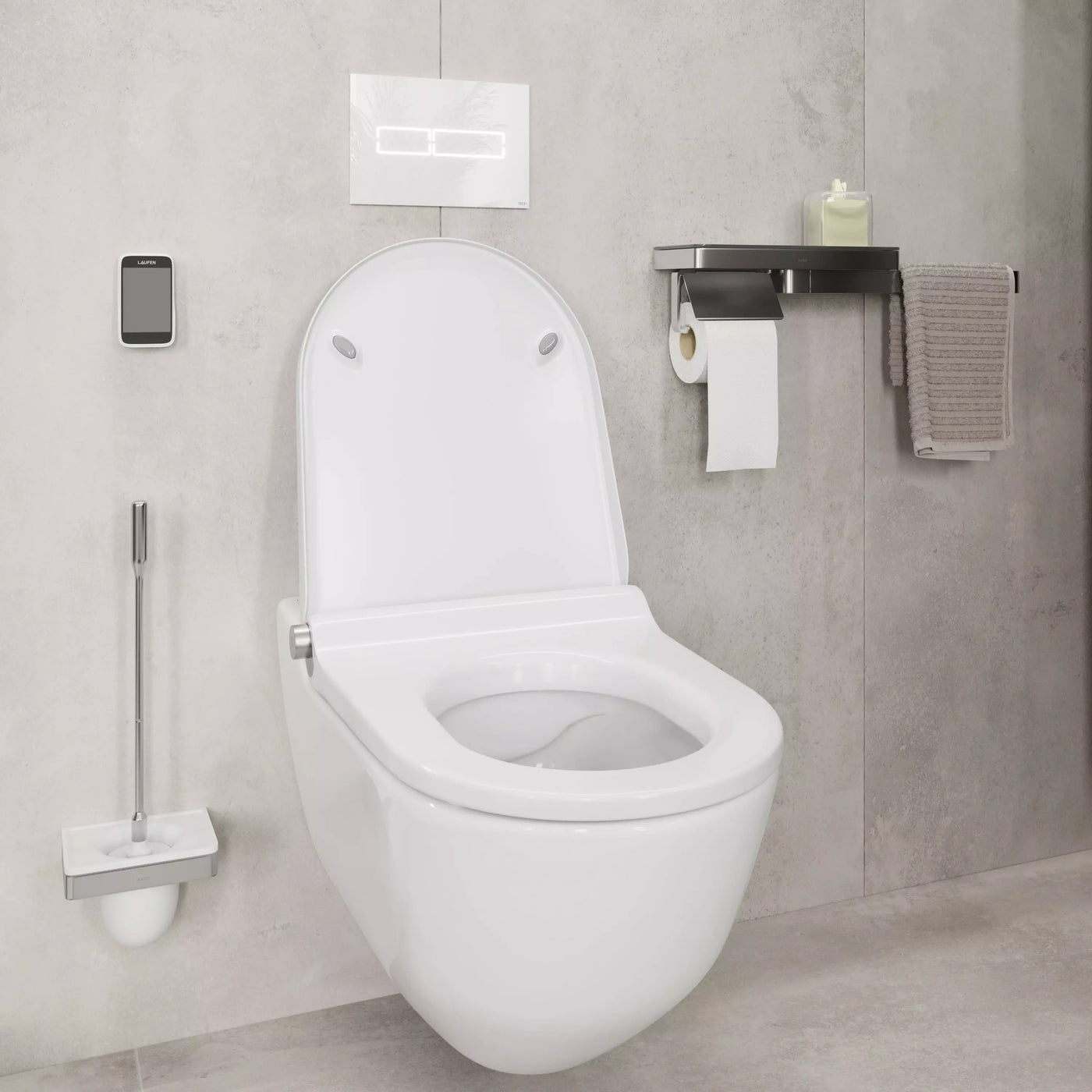 Axor Universal Accessories 玻璃浴室置物架 30cm 42838000 42838250 42838990 — 好德 ...