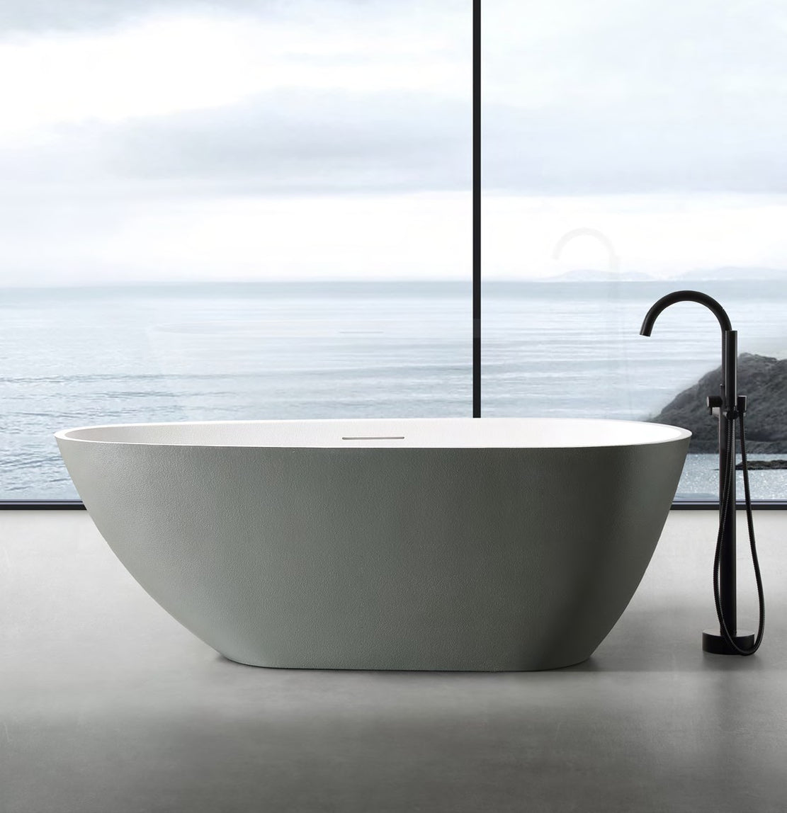 PA-D003 D013 好德岩石紋耐磨浴缸｜蛋形｜多色 D003-pink D013-pink D003-white D013-white ...