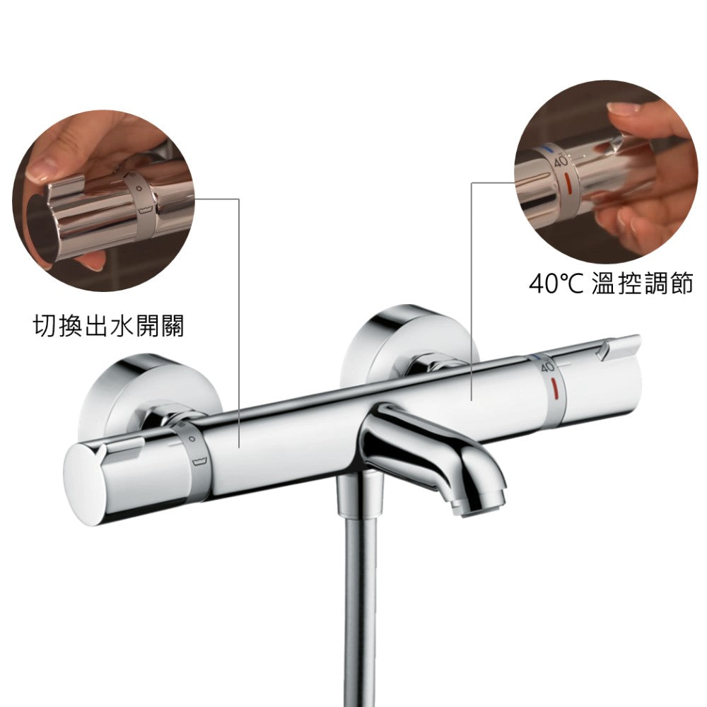 Hansgrohe Ecostat Comfort 恆溫龍頭｜雙出水｜13114 13114000 13114340 13114990 ...