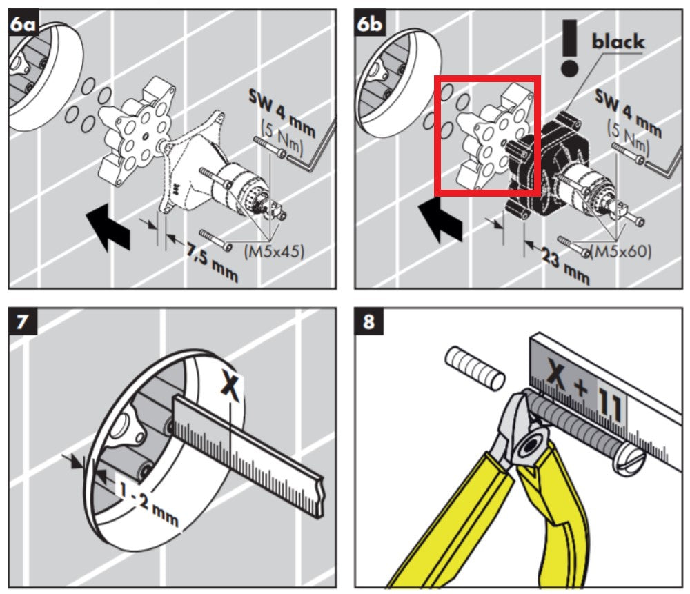 Hansgrohe ibox 01800180 專用延伸軸心 - 13595000 13595000 — 好德 Better Choice 廚衛精品