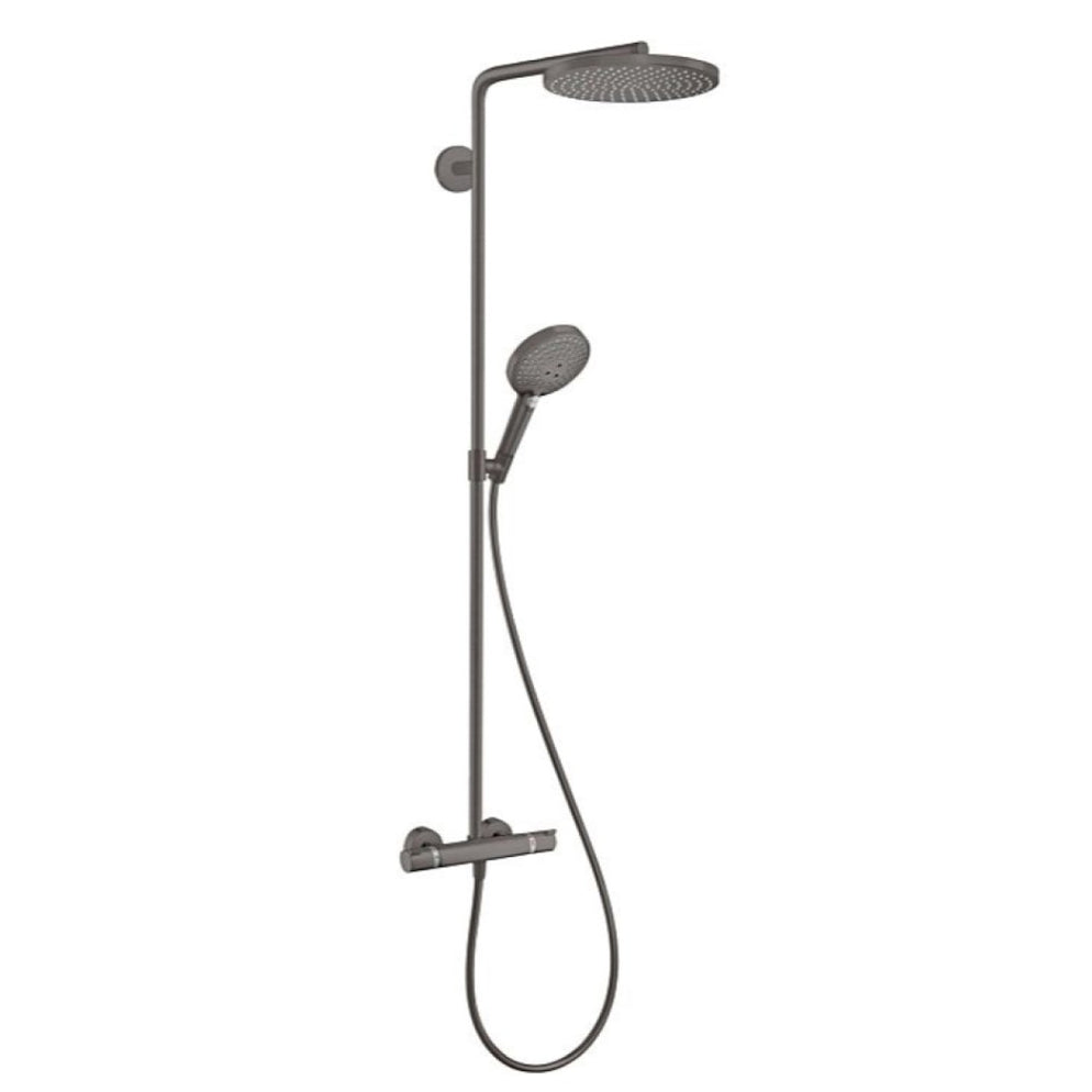 Hansgrohe Raindance 240 雨中之舞恆溫花灑柱｜訂製黑色/金色 27633000 27633340 27633990 ...