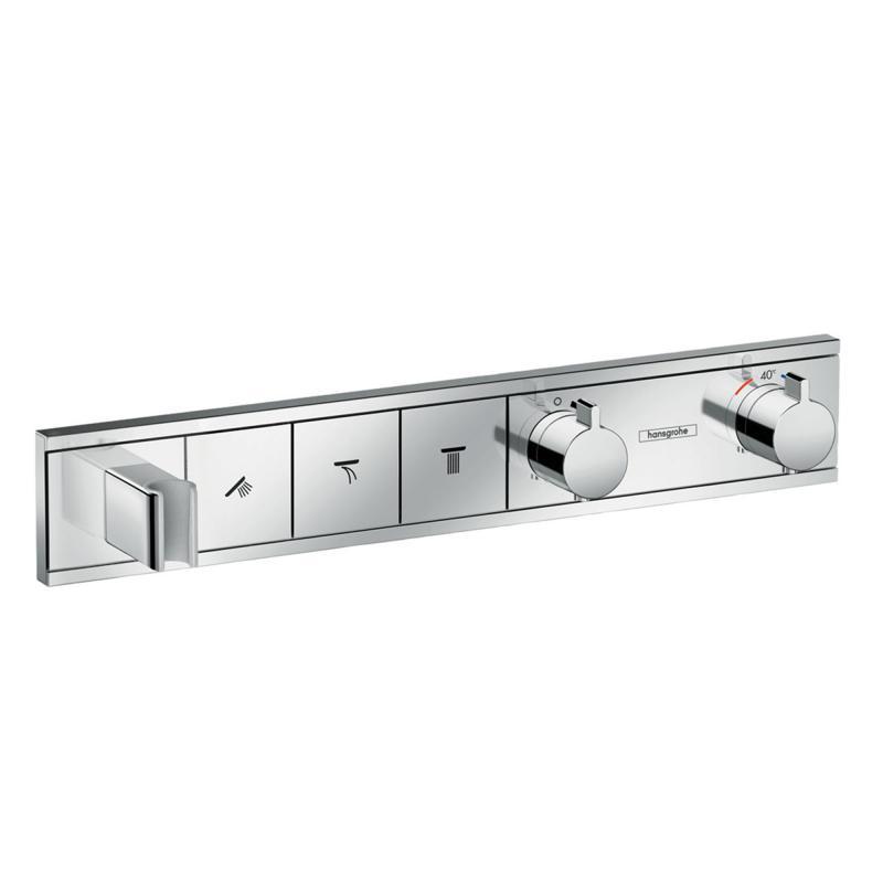 Hansgrohe RainSelect 壁埋式3功能龍頭 (淋浴用) - 定溫款 Thermostat 3 functions ...