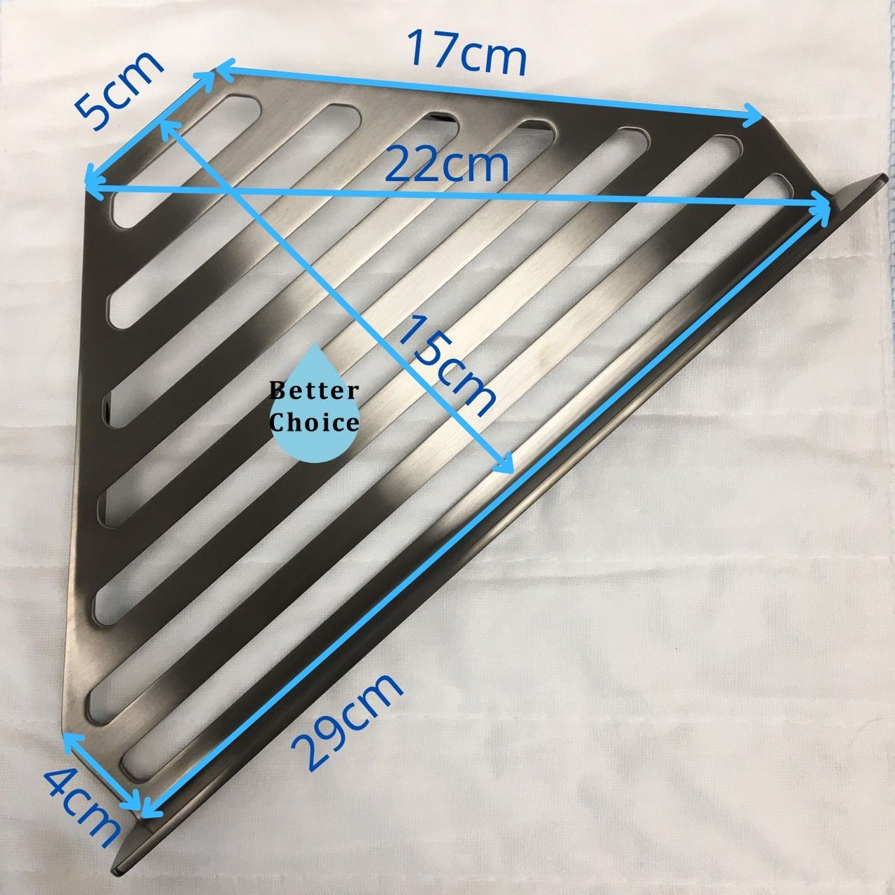 Hansgrohe AddStoris 浴室轉角置物架｜三角置物架｜角落置物架｜置物架｜可瀝水｜有客製色 41741000 41741340 ...