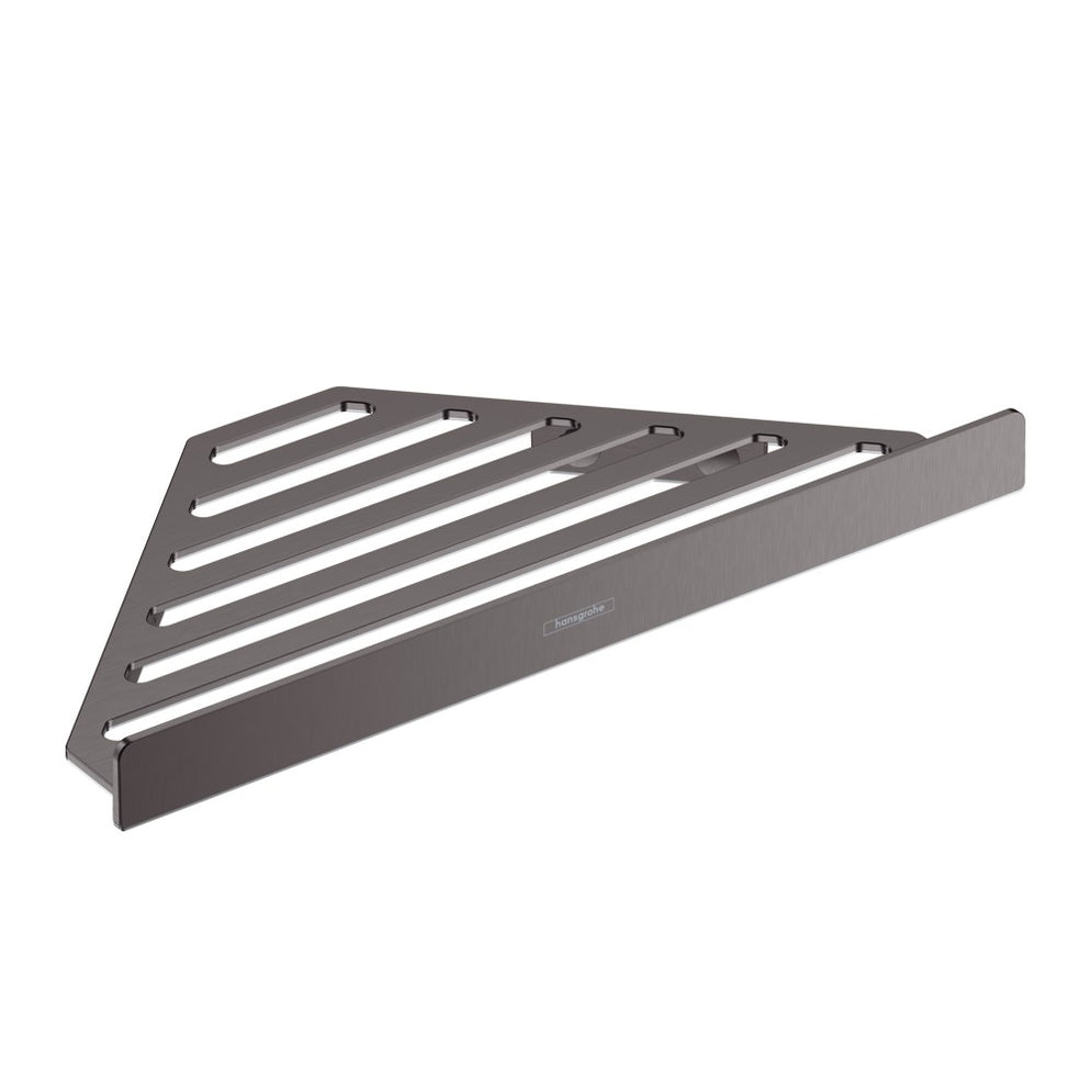 Hansgrohe AddStoris 浴室轉角置物架｜三角置物架｜角落置物架｜置物架｜可瀝水｜有客製色 41741340 41741000 ...