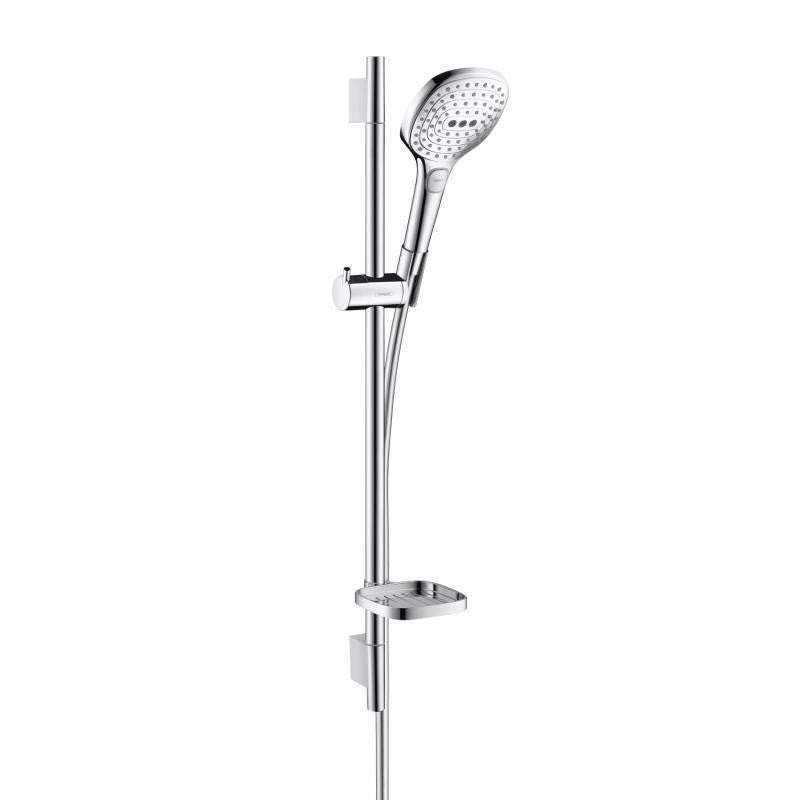 德國製淋浴滑桿組｜Hansgrohe 雨中之舞 Select E 120 浴杆蓮蓬頭組 65cm/90cm 26620000 26621000 ...